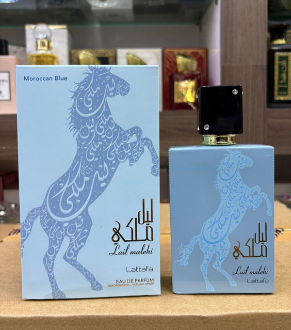 Lail Maleki Moroccan Blue EDP Perfume By Lattafa 100MLHottest Newest R ...